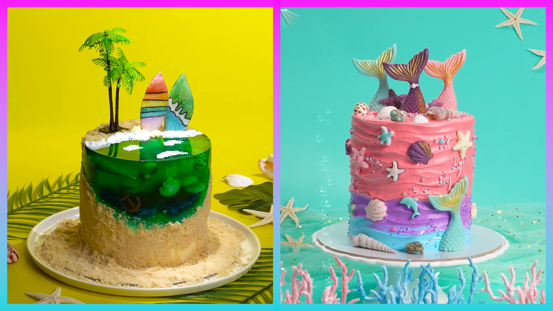Beautiful Beach Cake 🌊🏖️ – Perfect for Summer Parties! | Spirit of Cake
