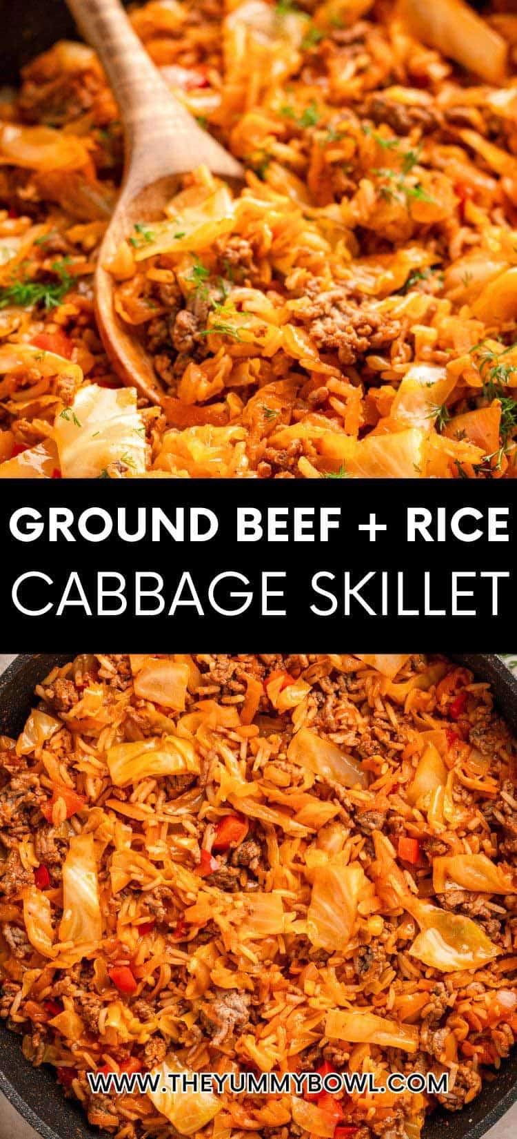 Cabbage Ground Beef and Rice