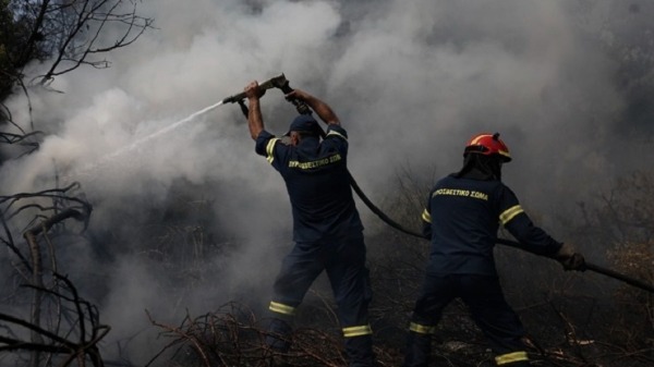 Συνελήφθη 62χρονος για εμπρησμό στην πυρκαγιά στην Κάντζα