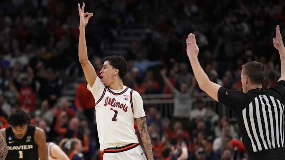 Illinois’ Will Riley Shines in NCAA Tournament as Social Media Erupts