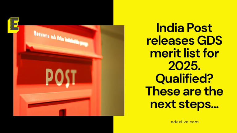 India Post releases GDS merit list for 2025. Qualified? These are the ...