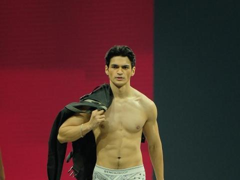 Bruce Roeland, proud to become the youngest Bench Body model