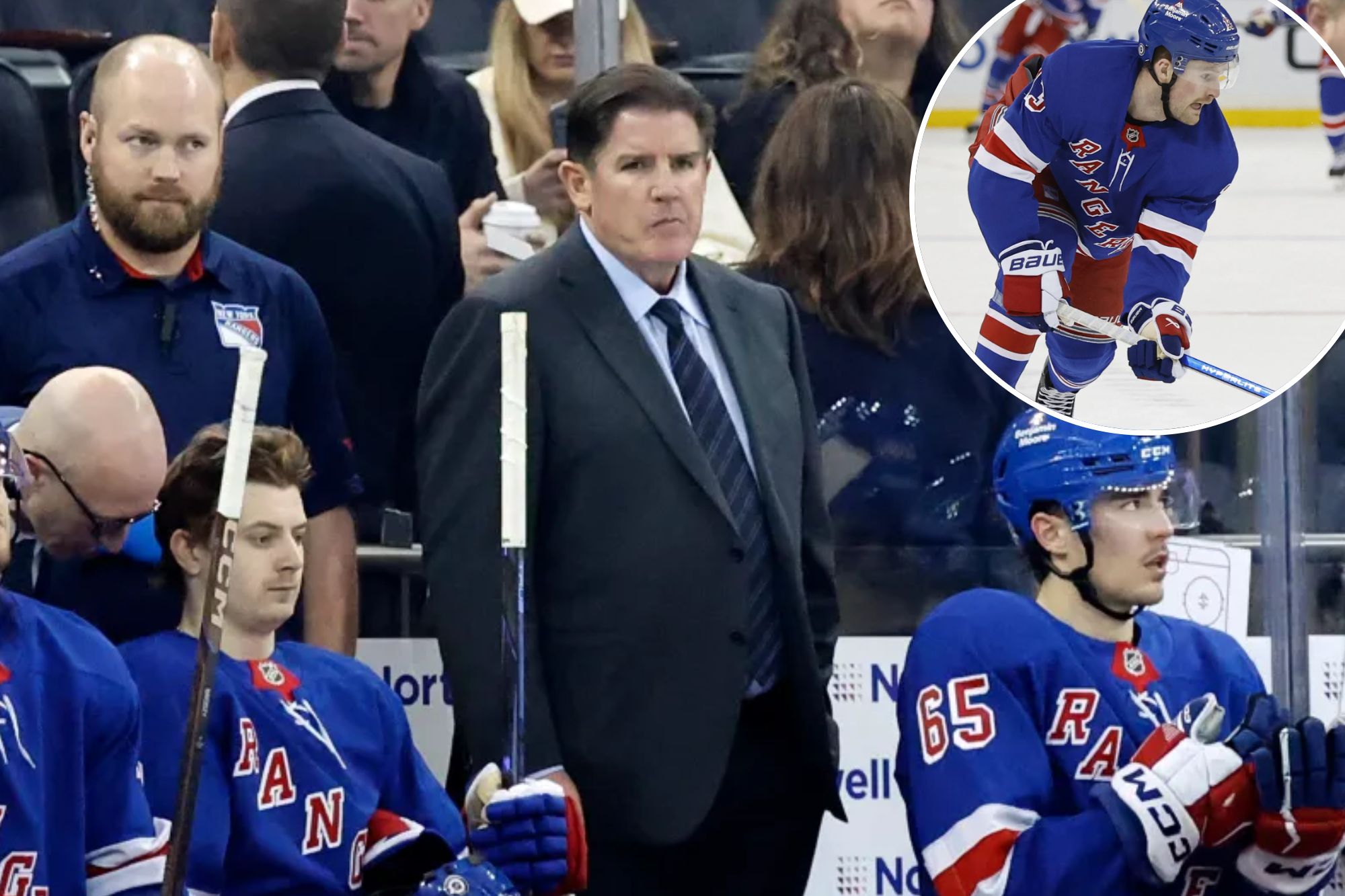 Rangers’ Peter Laviolette makes big changes to power play unit in ...