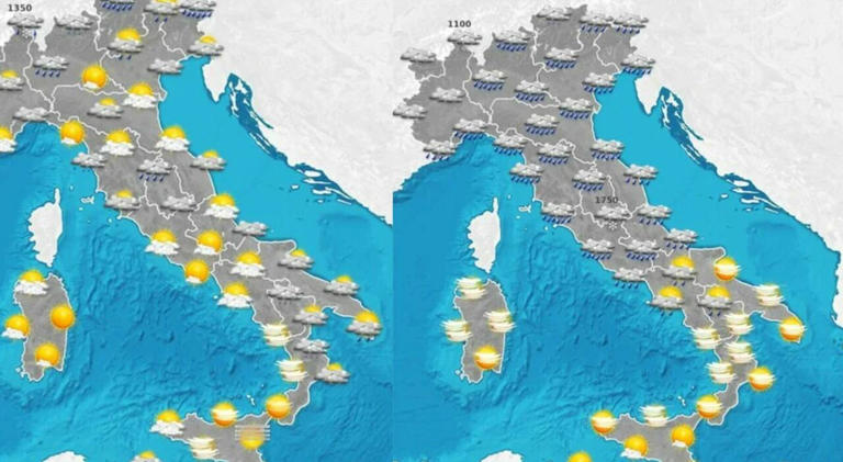 Maltempo, allerta meteo: sabato di temporali. Nubifragi in arrivo su Liguria, Toscana ed Emilia ...