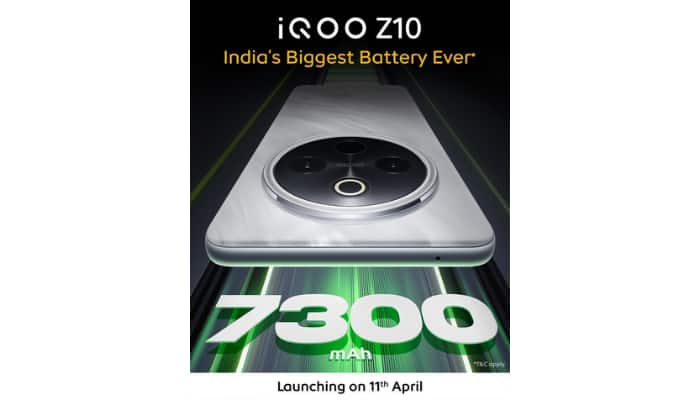 iQOO Z10 5G to debut on April 11 | Will it feature massive 7,300mAh ...