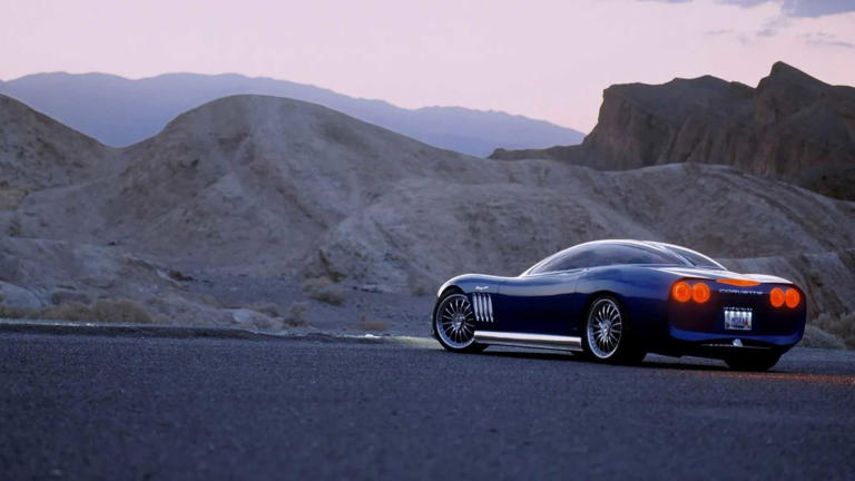 The Moray - A Gullwing Chevrolet Corvette Concept You've Never Heard Of