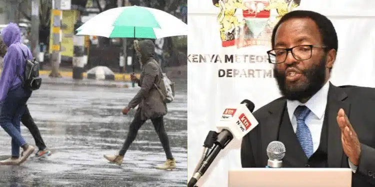 Kenya Met Lists Regions to Receive Heavy Rains Over Next Five Days