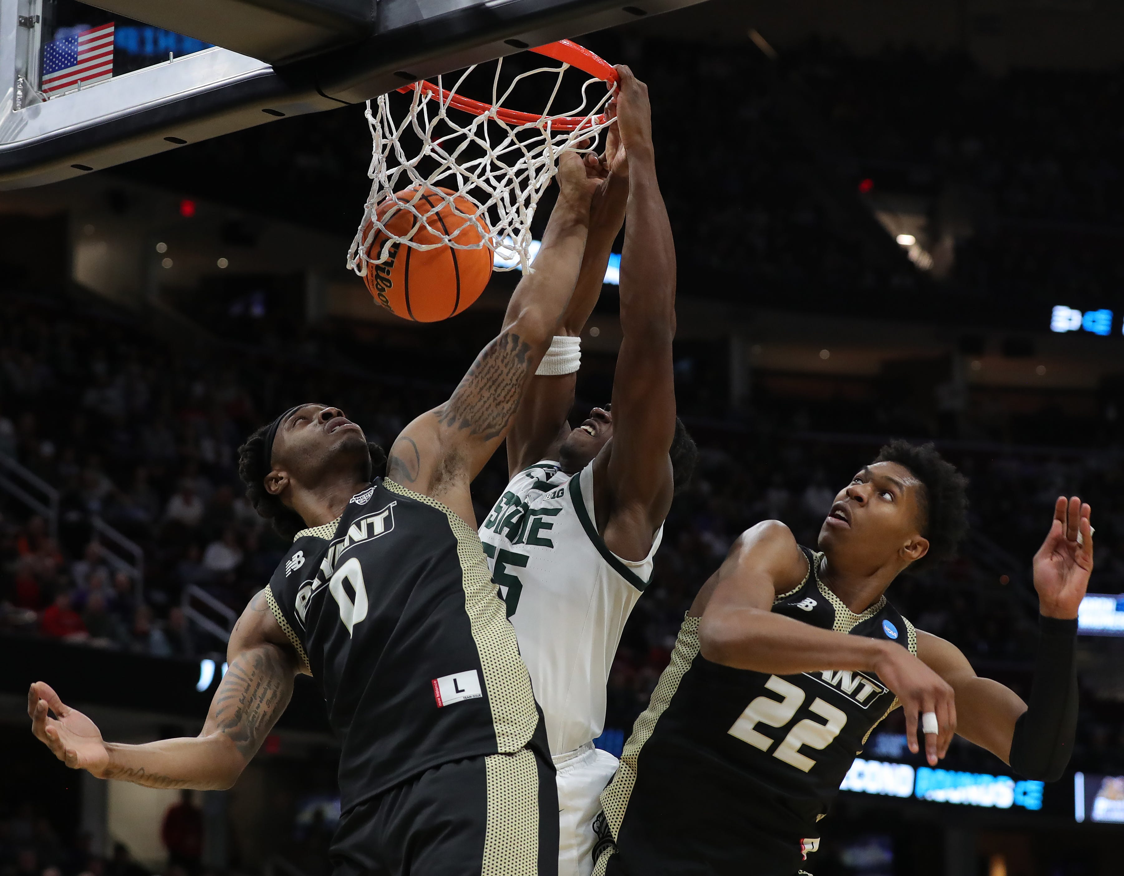 Michigan State basketball takes March Madness 'punch' before knockout ...