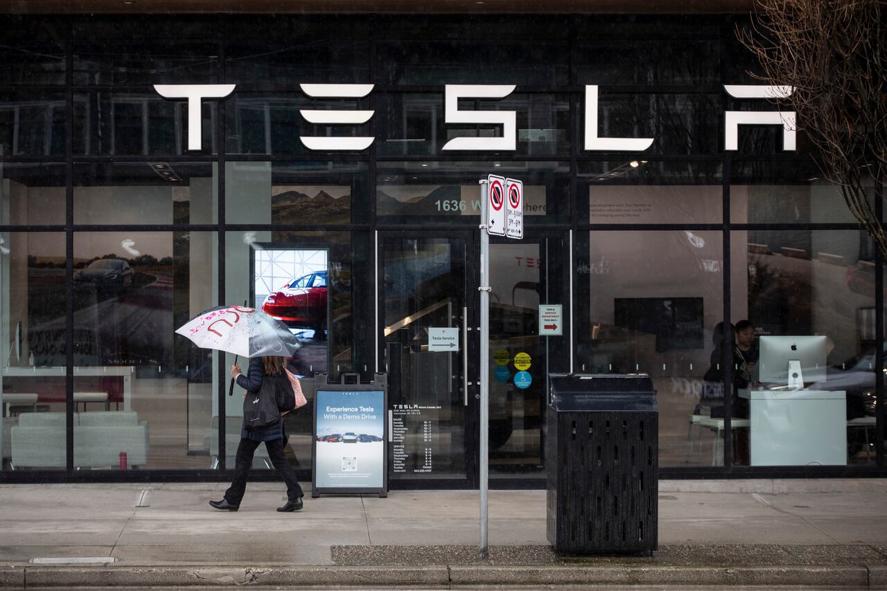 Arrest made after Tesla dealership vandalized in Vancouver