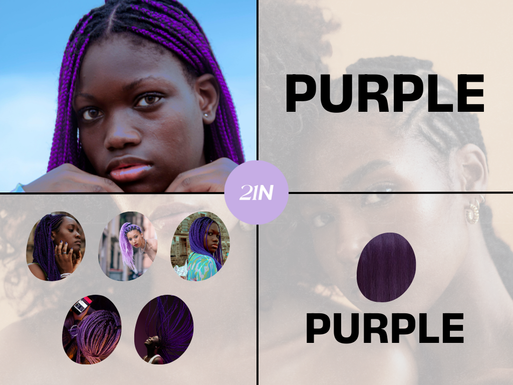 A 21Ninety Braiding Hair Color Chart Guide