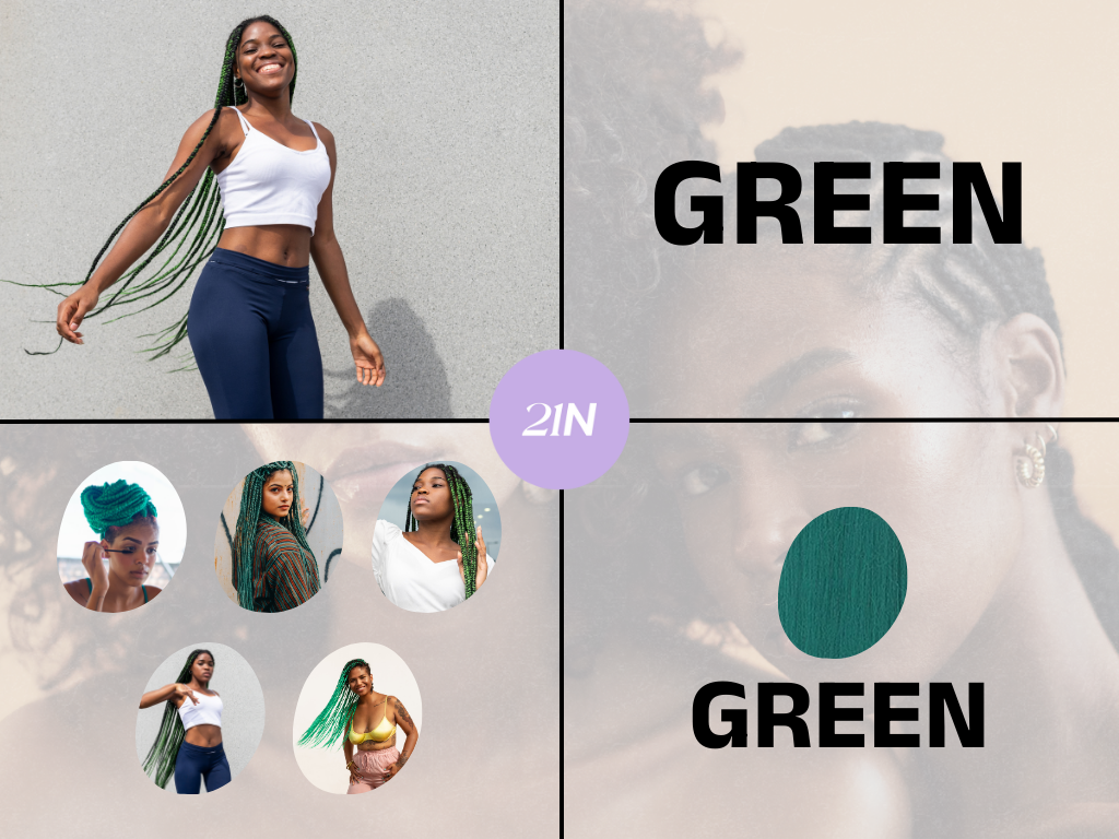 A 21Ninety Braiding Hair Color Chart Guide