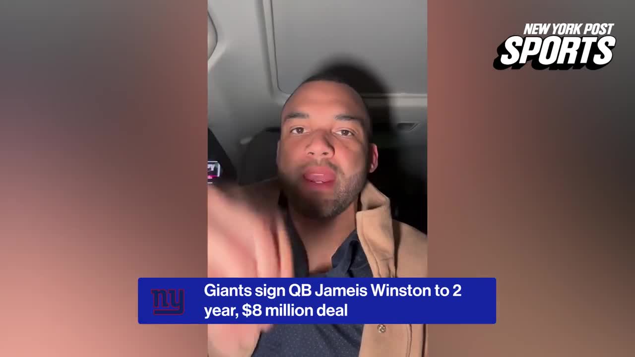 Brandon London breaks down the Giants signing QB Jameis Winston