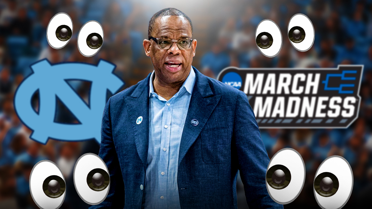 Hubert Davis gets 100% real on Tar Heels’ miserable 1st half in NCAA ...