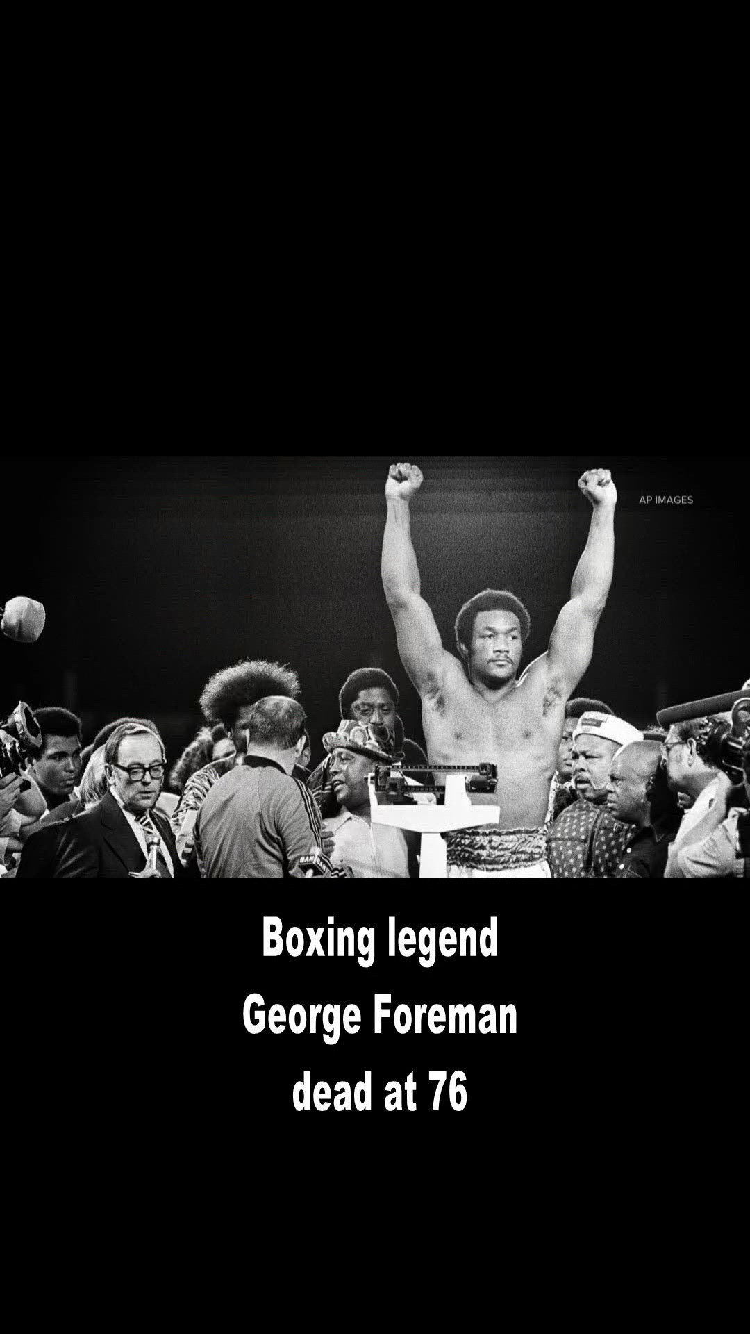 Boxing legend George Foreman dead at 76-years-old