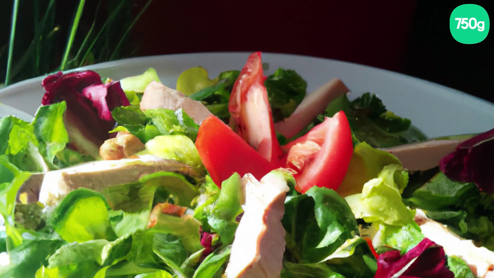 Salade tiède aux foies de volaille