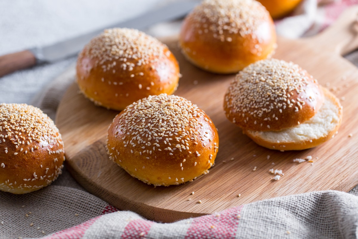 Burger buns (hamburger buns)