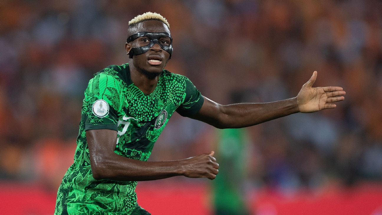 Victor Osimhen says Nigeria using WC 'pain' as motivation at AFCON