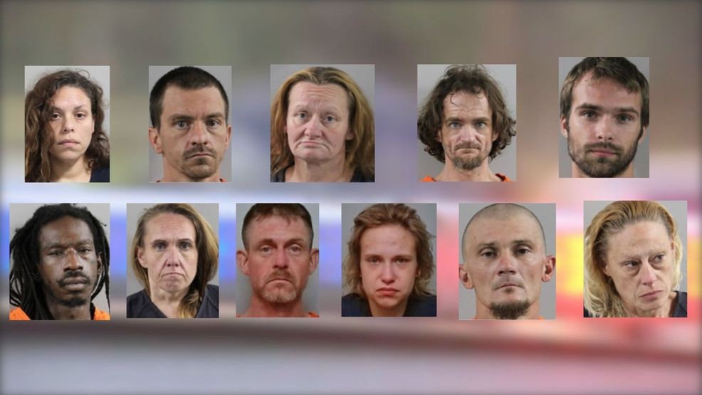 Eleven arrested in burglary of air force member's home; two found ...
