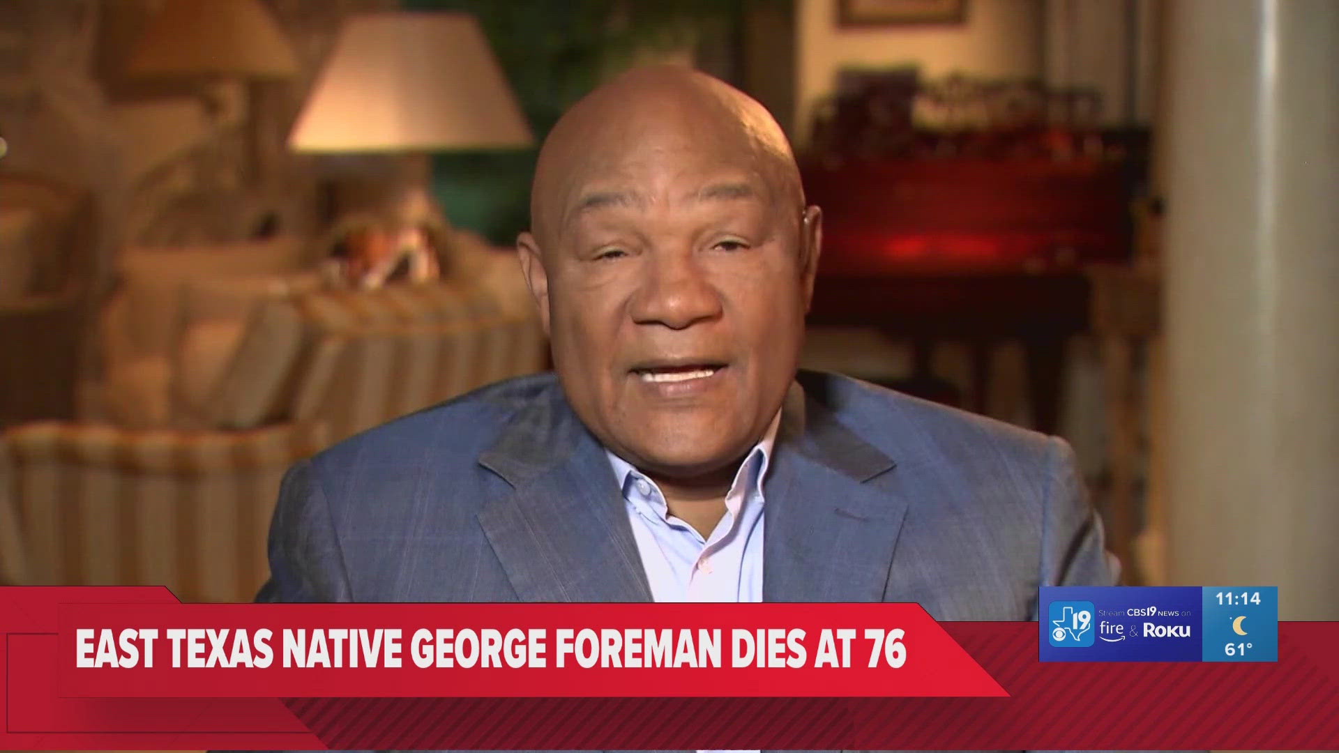 East Texas native, heavyweight boxer George Foreman dies at 76