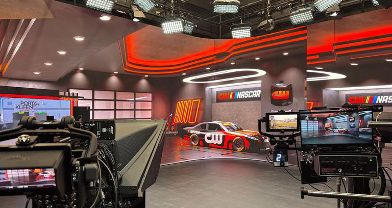 NASCAR, The CW debut cutting-edge Studio 43 with extended reality ...