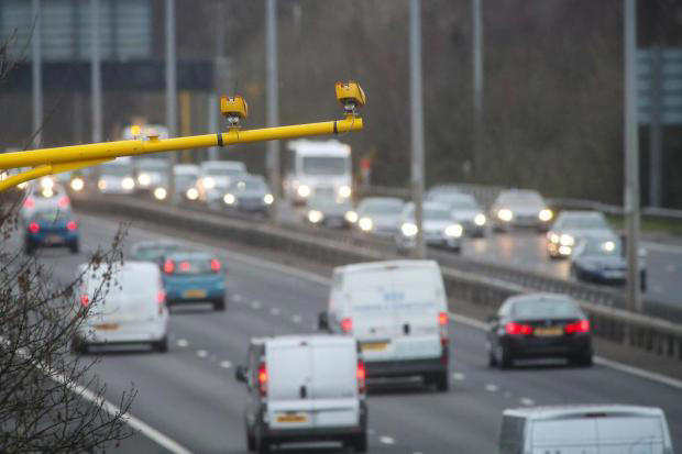 Highways explain speed limits on the M27