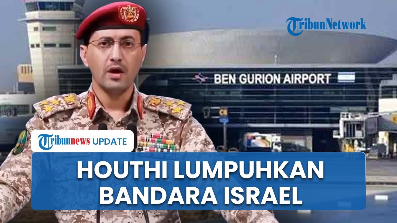 Bandara Israel Dilumpuhkan Houthi, Dibombardir Rudal Palestine-2 ...