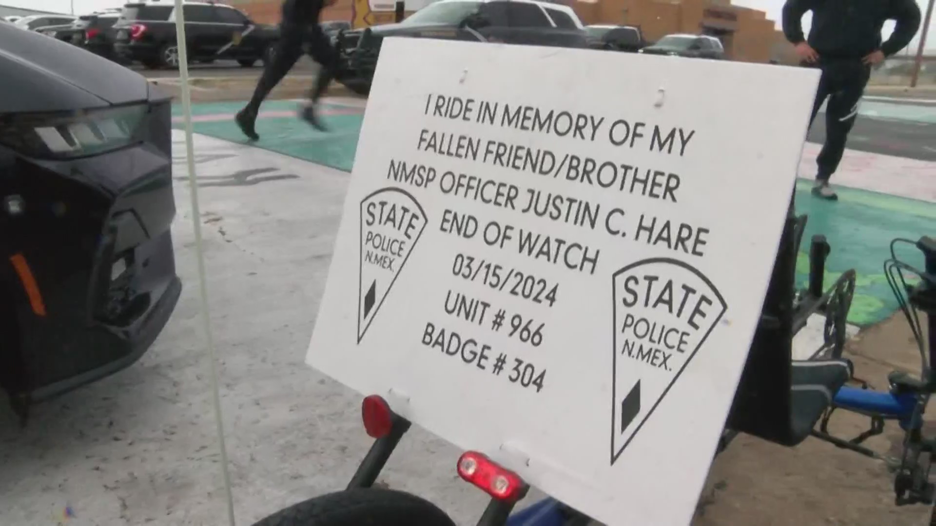 NMSP Officer Justin Hare's life celebrated by family, community