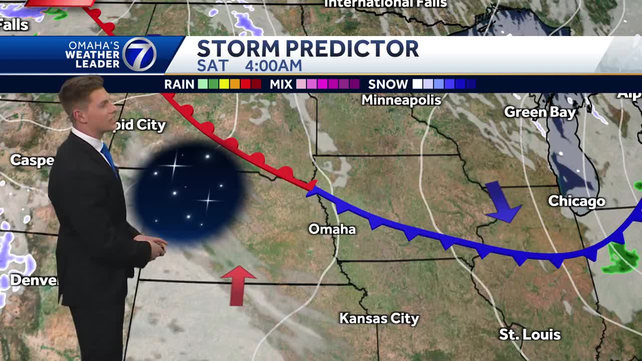 A chilly Friday night and warmer on Saturday in Omaha