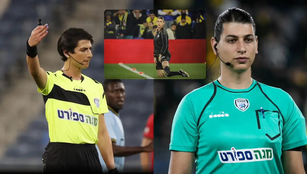 Ella es Sapir Berman, primera árbitra transgénero de la FIFA