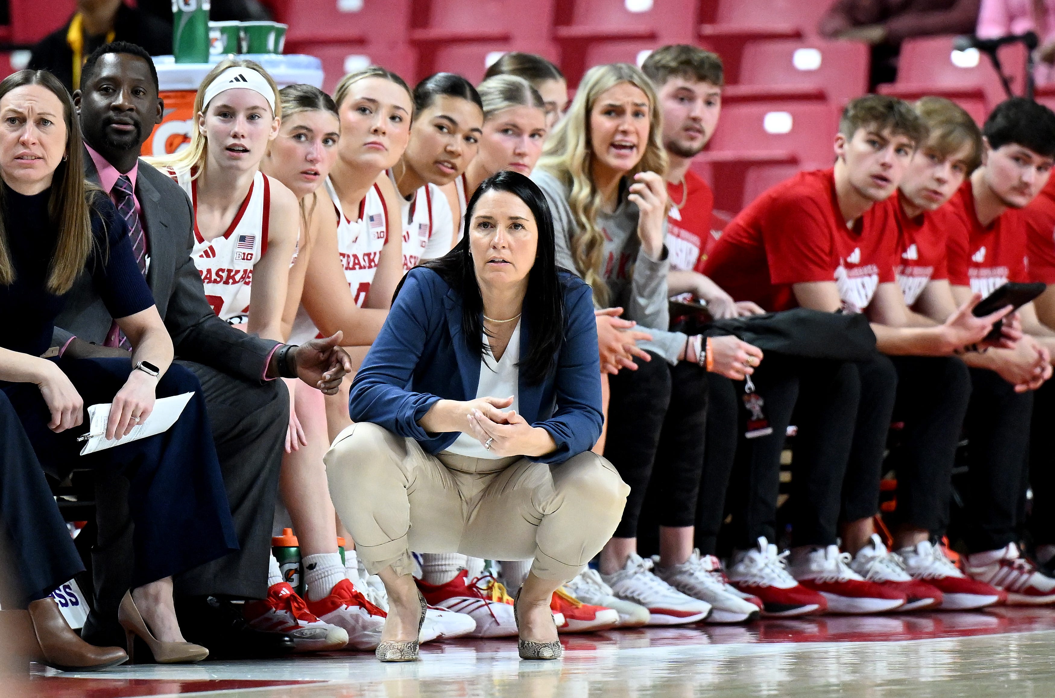 Nebraska women's basketball late surge keeps it undefeated