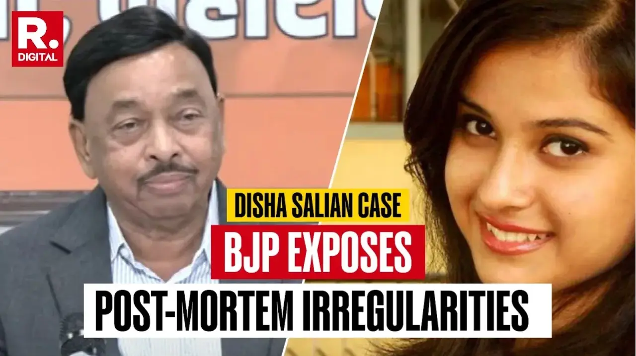 Disha Salian Case: BJP Exposes 'Irregular Post-Mortem' | Aaditya ...