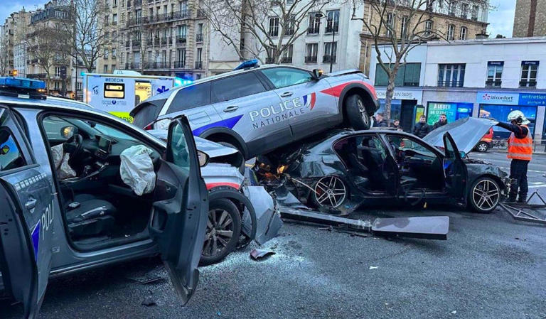 Paris: 13 blessés, dont 10 policiers, après un refus d’obtempérer