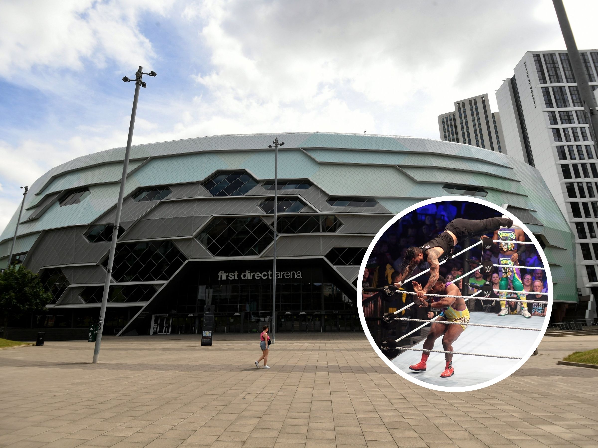 WWE stars to return to the first direct arena in Leeds including ...