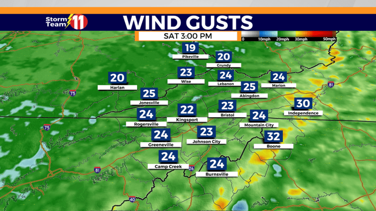 Cold Saturday start, elevated fire danger today, rain & t-storms late ...