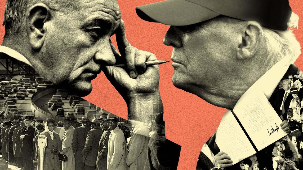 Trump's 2025 seeks to reverse LBJ's 1965