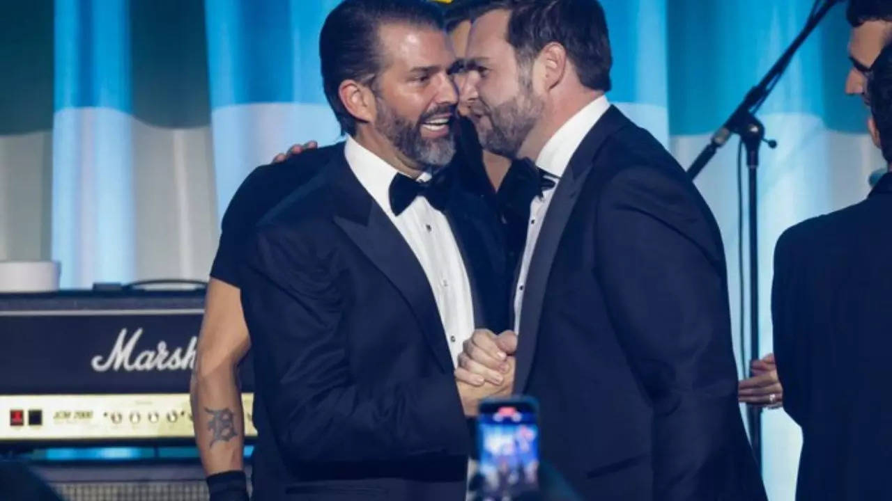 Donald Trump Jr 'over the moon' with JD Vance's performance so far ...