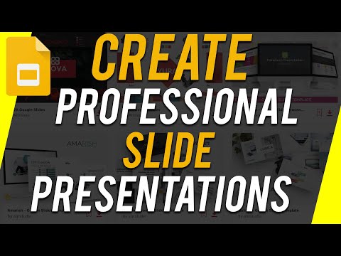 How to Create Google Slides Presentations with Templates