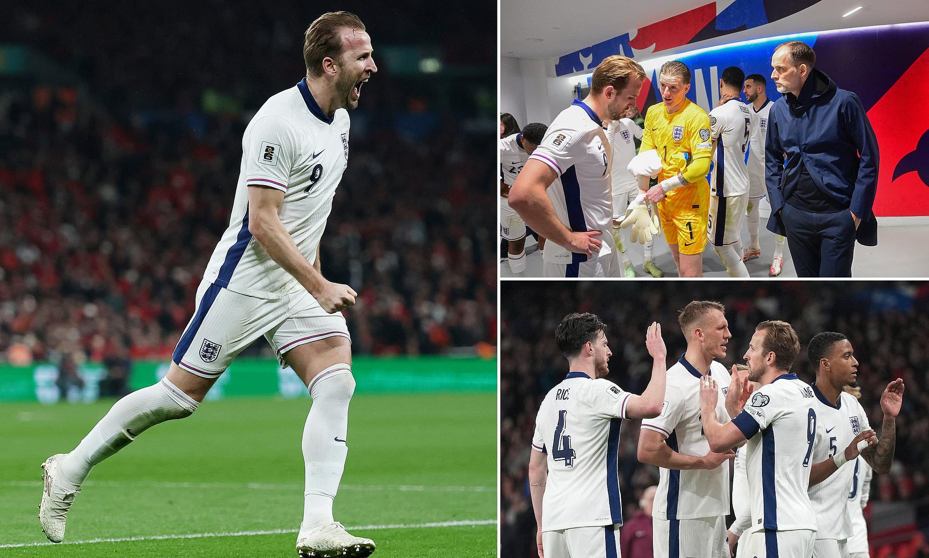 Harry Kane breaks ANOTHER England record with his 70th Three Lions goal in 2-0 win over Albania ...