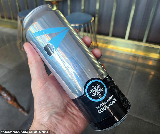 British-made self-cooling can chills drinks in seconds