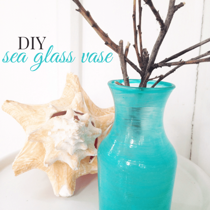 DIY Sea Glass Decor