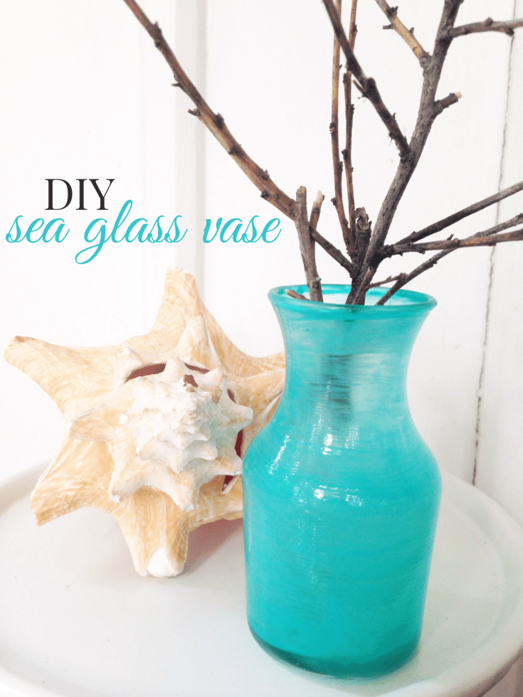DIY Sea Glass Decor