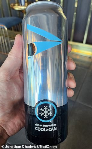 British-made self-cooling can chills drinks in seconds