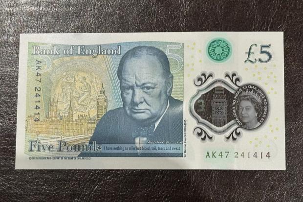 'Rare' Queen Elizabeth £5 bank note on sale for over £12,000