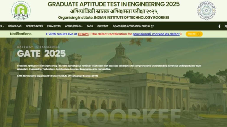 GATE 2025 Scorecard to be Out Soon on gate2025.iitr.ac.in, Here's How to Download