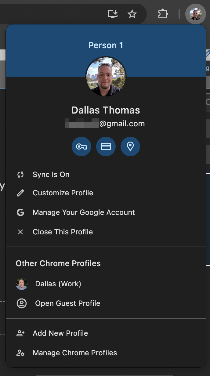 Google Chrome's profile switcher UI for desktop was just updated