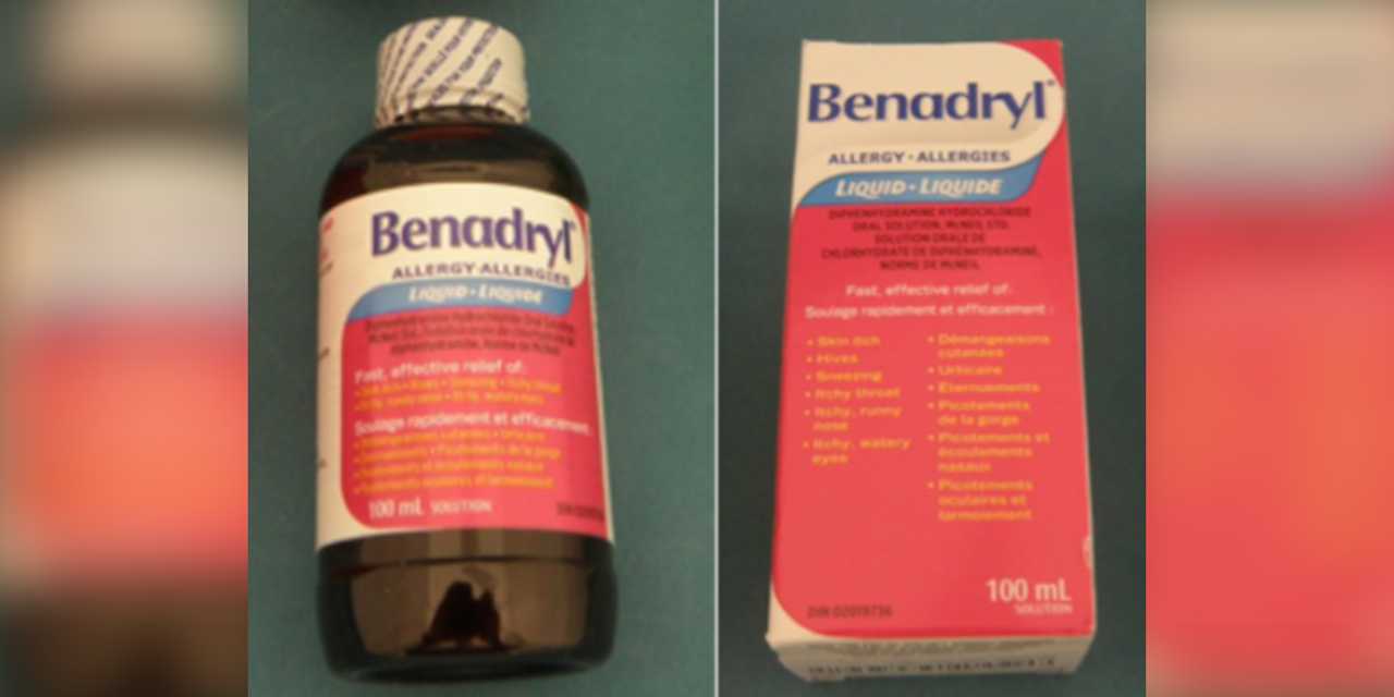 Arsell Recalls 2,300 Benadryl Bottles Due To Packaging Issue