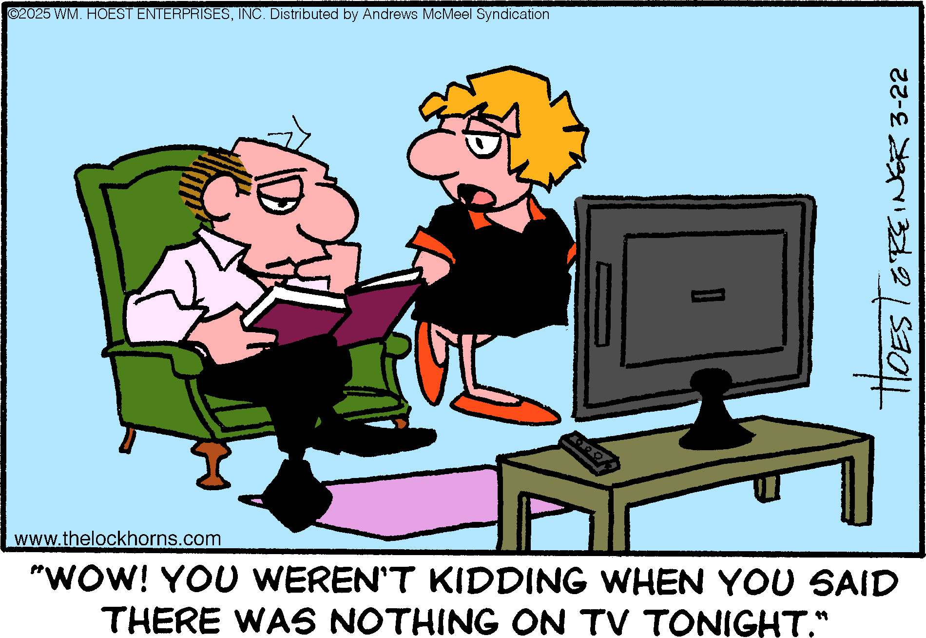 The Lockhorns by Bunny Hoest and John Reiner