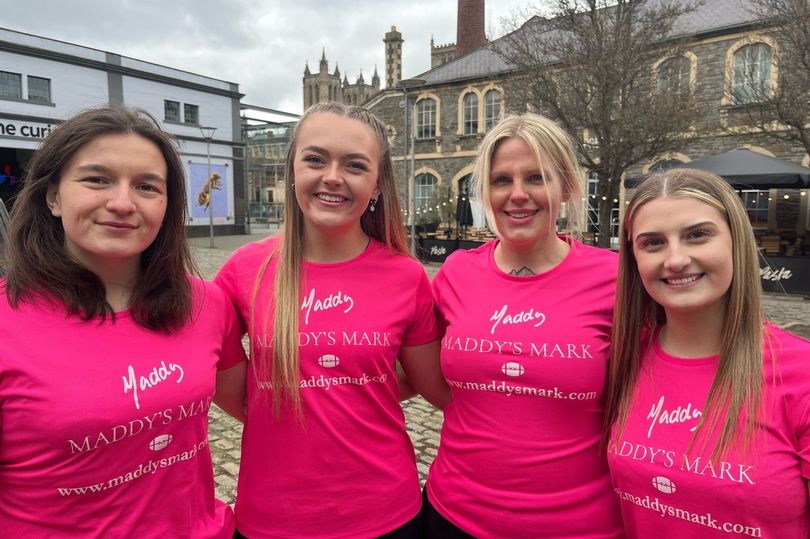 The rugby women running for tragic Bristol team-mate Maddy