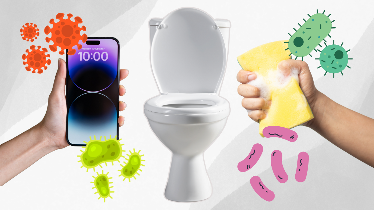 10 Things in Your Home Crawling With More Germs Than a Toilet Seat