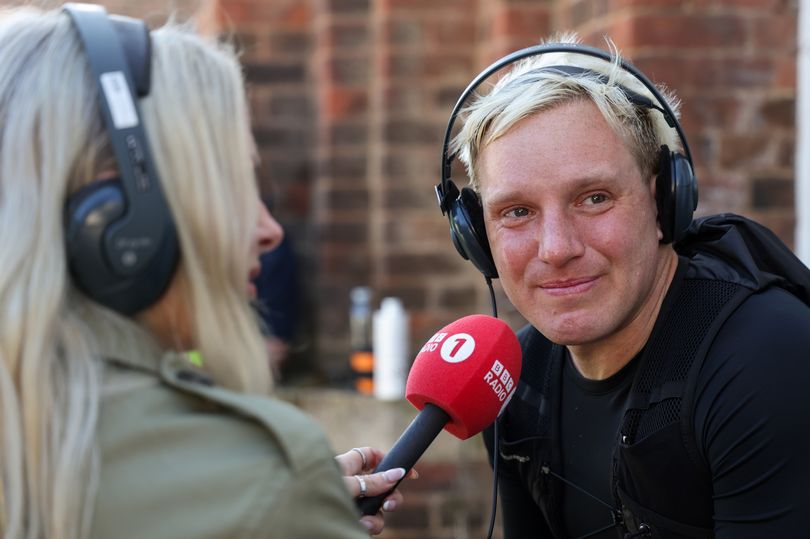 BBC Jamie Laing fights tears as he says 'I'm struggling' after Comic ...